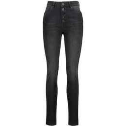 alife and kickin Alife & Kickin Damen Mom-Jeans &raquo;Damen LeonoraAK DNM Q&laquo; schwarz XS, Normalgr&ouml;&szlig;en
