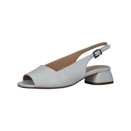 Peter Kaiser Damen Peeptoepumps &raquo; Pumps Leder&laquo; wei&szlig; 35