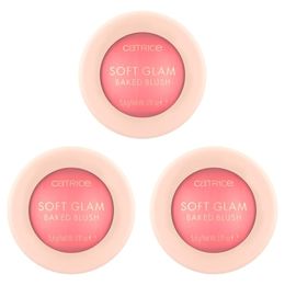 Catrice Damen Rouge &raquo;Soft Glam Baked Blush&laquo; Eleganter Beerenton mit sanftem Schimmer f&uuml;r einen strahlenden Look