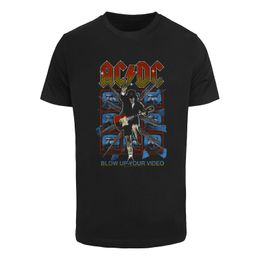 Merchcode Damen T-Shirt &raquo; Herren ACDC Blow Up Your Video Tee&laquo; 1 Stk. XS