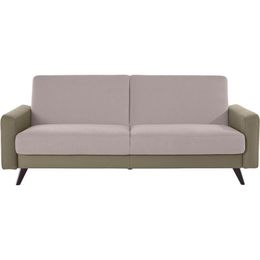 exxpo - sofa fashion 3-Sitzer &raquo;Samso, elegant und bequem, toller Sitzkomfort, Schlafsofa&laquo; Kippcouch, inklusive Bettfunktion und Bettkasten, 