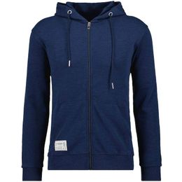 Ragman Herren Ragman Sweatjacke blau M4850