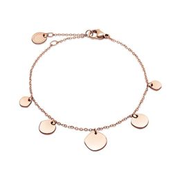 Liebeskind Berlin Damen Armband &raquo;Schmuck Geschenk Edelstahl Armkette The Organic Treasure&laquo; rosa