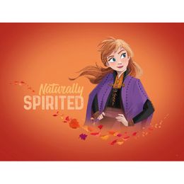 Komar Bild &raquo;Frozen 2 Anna Autumn Spirit&laquo; Disney 1 Stk. tlg. Wandbild zur Dekoration im Kinderzimmer - ohne Rahmen bunt Holz, Papier