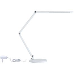 Paulmann LED Schreibtischlampe &raquo;FlexBar&laquo; 1 Stk. Tageslichtwei&szlig; Warmwei&szlig; 3step, sw tunW dim, 10,6W, Kabell 1,50 m, dimmbar wei&szlig;
