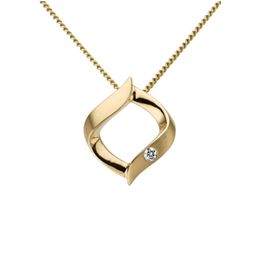 Firetti Damen Kettenanh&auml;nger &raquo;Schmuck Geschenk Gold 333 Halsschmuck Anh&auml;nger f&uuml;r Halskette&laquo; () mit Brillant gold