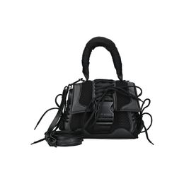 Steve Madden Damen Steve Madden Henkeltasche &raquo;Steve Madden Taschen Lederimitat/Textil&laquo; schwarz