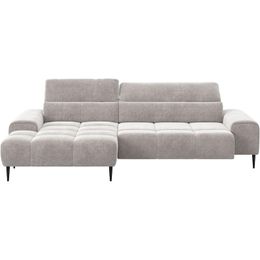 COTTA Ecksofa &raquo;Theo L-Form, B: 290 cm&laquo; mit Kopfteilverstellung, optional Sitztiefenverstellung 92% POLYESTER (PES) / 8% POLYAMID (PA)