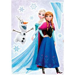 Komar Wandtattoo &raquo;Frozen Sisters - Gr&ouml;&szlig;e 50 x 70 cm&laquo; selbstklebend, Wandsticker, Kinderzimmer bunt Folie