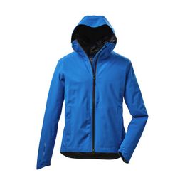 Killtec Herren Funktionsjacke &raquo;KOS 23 MN JCKT&laquo; Leichte, wasserdichte Funktionsjacke mit helmkompatibler Kapuze blau S