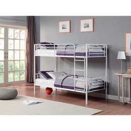 ATLANTIC HOME COLLECTION Etagenbett &raquo;Adam&laquo; teilbar zu zwei Einzelbetten wei&szlig;