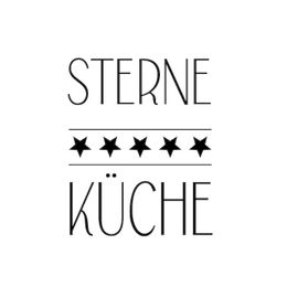 queence Wanddekoobjekt &raquo;5 STERNE K&Uuml;CHE&laquo; Stahlschild, Blechschild, Spruch, Witzig, Wanddeko, retro, 20x30cm schwarz Stahl