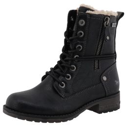 Mustang Shoes Jungen Winterstiefel &raquo;Concetta&laquo; Stiefel, Schn&uuml;rstiefel mit TEX-Membran 37