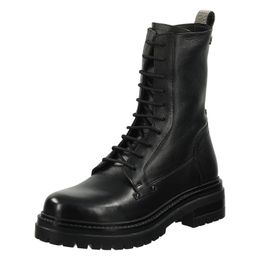 Lazamani Damen Schn&uuml;rstiefel &raquo; Stiefel Leder&laquo; schwarz 36