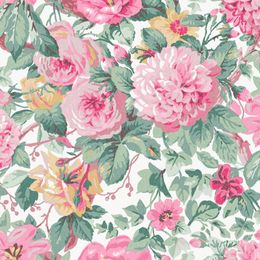 Laura Ashley Vliestapete &raquo;Aveline&laquo; Motiv glatt Motiv rosa Vlies
