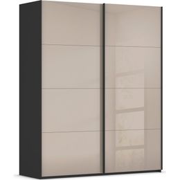 Rauch Schwebet&uuml;renschrank &raquo;Kleiderschrank Schrank Garderobe Schlafzimmerschrank SCALE-FYRA&laquo; edle viergeteilte T&uuml;ren mit Glas-Front viele Farben MADE 