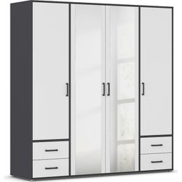 Rauch Dreht&uuml;renschrank &raquo;Kleiderschrank Schrank Garderobe W&auml;scheschrank VOYAGER&laquo; in 3 verschiedenen Ausstattungen BASIC/CLASSIC/PREMIUM, mit modernen 