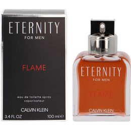 Calvin Klein Herren Eau de Toilette &raquo;Calvin Klein Eternity Men Flame&laquo; mit s&uuml;&szlig;lich herben Duft schwarz