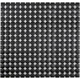 Kleine Wolke Duscheinlage &raquo;Gatty&laquo; mit Saugn&auml;pfen schwarz