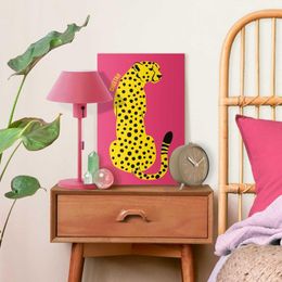 Reinders Leinwandbild &raquo;Cheetah&laquo; gelb Leinwand