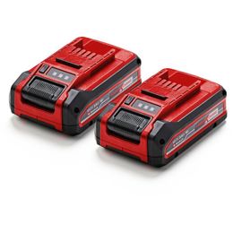 Einhell Akku &raquo;&raquo;PXC Plus Twinpack&laquo;&laquo; 18 V, 3 Ah, universell verwendbar f&uuml;r alle Power X-Change Ger&auml;te transparent Akku