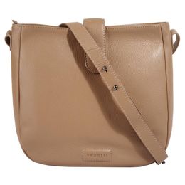Bugatti Damen Bugatti Henkeltasche &raquo;ELSA&laquo; echt Leder beige