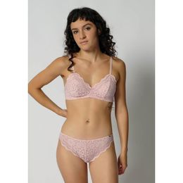 Skiny Damen &raquo;Wonderfulace&laquo; Ohne Polsterung, b&uuml;gellos, bequem, elastisch, fester Sitz rosa 38, N-Gr