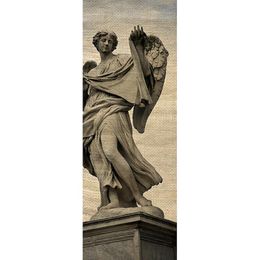 ARCHITECTS PAPER Fototapete &raquo;Angel&laquo; Klassische Tapete Natur Statue Braun Grau Panel 1,00m x 2,80m braun Vlies