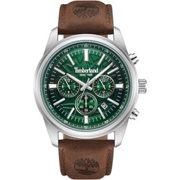Timberland Herren Chronograph &raquo;NORTHBRIDGE&laquo; Quarzuhr, Armbanduhr, Herrenuhr, Lederarmband, Stoppfunktion, Datum braun