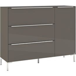 set one by Musterring Sideboard &raquo;Reno&laquo; 1 Stk. tlg. Mit Winkelfu&szlig; in diversen Farben, 108 cm H&ouml;he & Farbauswahl Glas, Holzwerkstoff