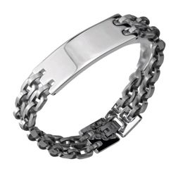 Firetti Armband &raquo;Schmuck Geschenk Armkette ID-Platte, Phantasiekette&laquo; silber