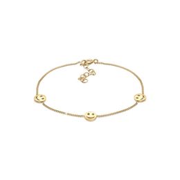 Elli Damen Armband &raquo;Smiling Pl&auml;ttchen Trend 925 Silber&laquo;