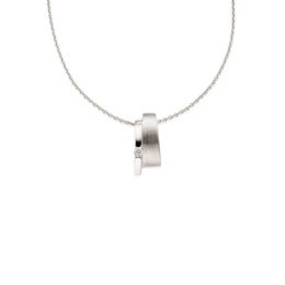 Bruno Banani Damen Kette mit Anh&auml;nger &raquo;Schmuck Geschenk Silber 925 Halsschmuck Halskette Ankerkette&laquo; mit Zirkonia (synth.) silber