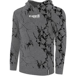 Capelli Sport Herren Hoodie, K&auml;ngurutasche f&uuml;r kleine Gegenst&auml;nde vorn grau S