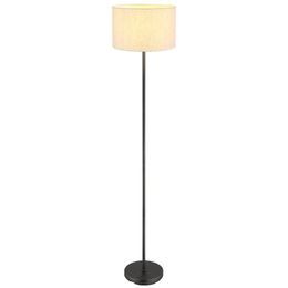 NOWA Stehlampe &raquo;THEA&laquo; E27 1 Stk. Stehleuchte schwarz-chrom matt Wohnzimmer Flur