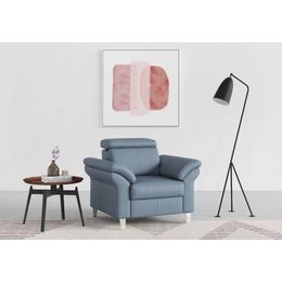 Sit & More sit&more Sessel &raquo;Arngast&laquo; inklusive Federkern und Kopfteilverstellung bunt Luxus-Microfaser ALTARA NUBUCK (100% Polyester);Struktur (100% Polyester);