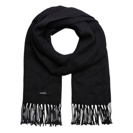 Jack & Jones Jack & Jones Damen Strickschal &raquo;JACSOLID WOVEN SCARF NOOS&laquo; schwarz