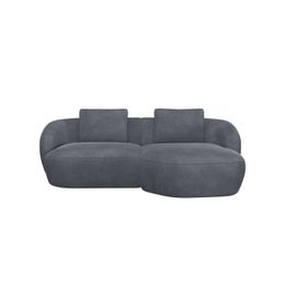 FLEXLUX Wohnlandschaft &raquo;Torino, rund, L-Form, Sofa-Ecke mit Recamiere, Longchair-Sofa&laquo; Modernes, organisches Sofa-Design, Kaltschaum, 