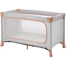hauck Baby-Reisebett &raquo;Dream N Play Plus, Dusty Cork&laquo; Vorderausstieg blau Baby-Reisebett