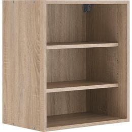 KOCHSTATION K&uuml;chenregal &raquo;KS-Samos&laquo; Breite 40 cm braun Holzwerkstoff