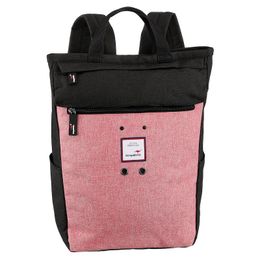 Kangaroos Damen Kangaroos Freizeitrucksack Arbeitsrucksack Schulrucksack pink B/H/T: 25cm x 36,5cm x 17cm