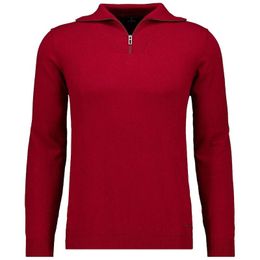 Ragman Herren Ragman Rundhalspullover rot 48