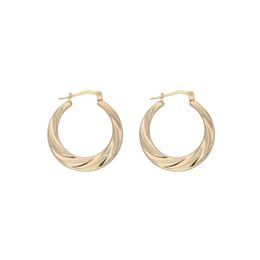 Firetti Damen Paar Creolen &raquo;Schmuck Geschenk Gold 375 Ohrschmuck Creole&laquo; gold