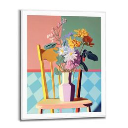 Reinders Poster &raquo;Floral Chair&laquo; bunt MDF