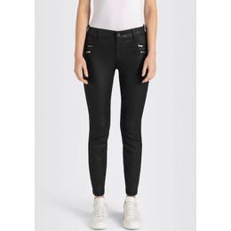 MAC Damen MAC R&ouml;hrenhose &raquo;Skinny Zip&laquo; schwarz 34, L&auml;nge 34