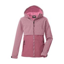 Killtec M&auml;dchen Softshelljacke &raquo;KOW 227 GRLS SFTSHLL JCKT&laquo; Softshelljacke f&uuml;r Kids: wind- und wasserabweisend, reflektierend 164
