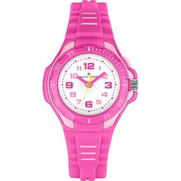 Alpha Saphir Jungen Alpha Saphir Quarzuhr Armbanduhr, Kinderuhr, analog, Beleuchtung, ideal auch als Geschenk pink