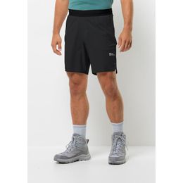Jack Wolfskin Herren Shorts &raquo;PRELIGHT CHILL SHORTS M&laquo; schwarz S (48), Normalgr&ouml;&szlig;en