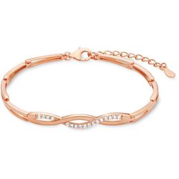 Amor Damen Armband &raquo;9271337&laquo; mit Zirkonia (synth.) rosa