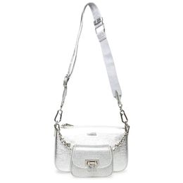 Steve Madden Damen Steve Madden Umh&auml;ngetasche &raquo;Steve Madden Taschen Lederimitat&laquo; silber